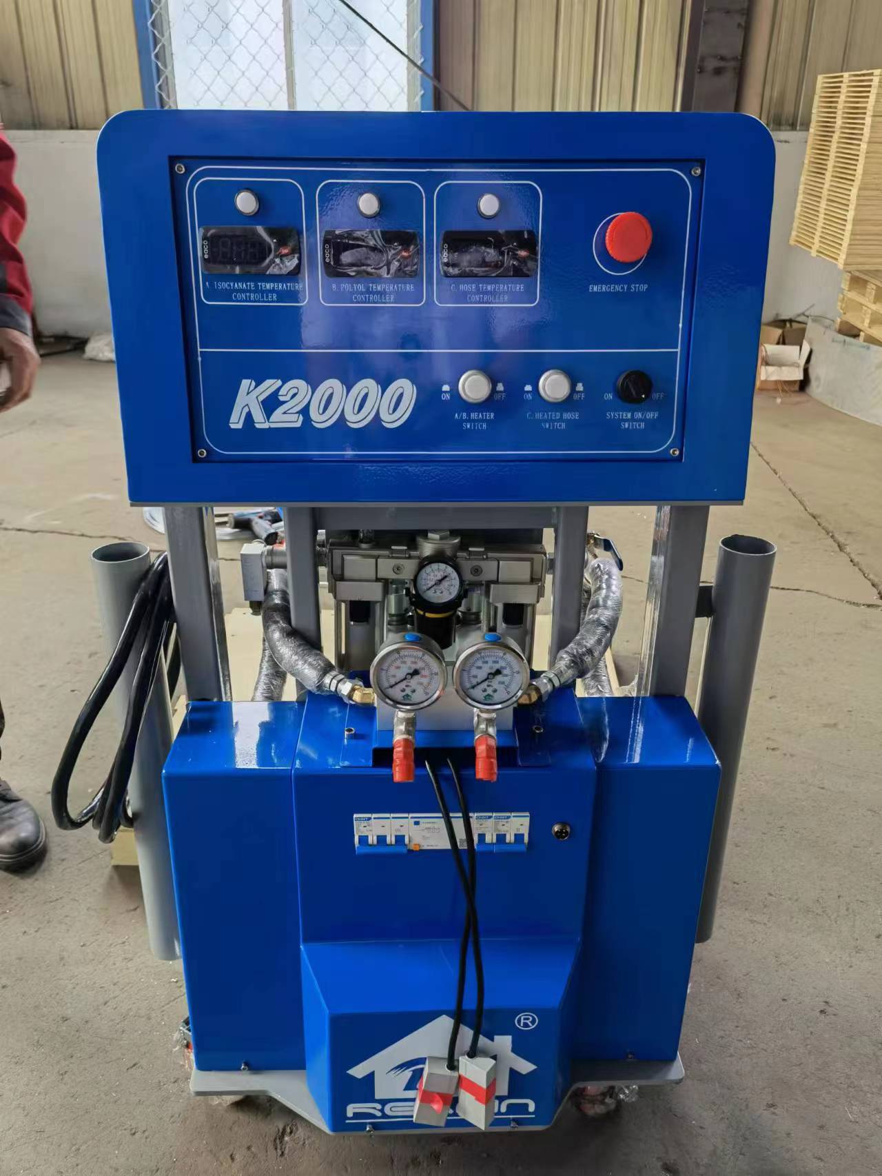 Pneumatic Polyurethane Insulation Machine - Buy high pressure ...